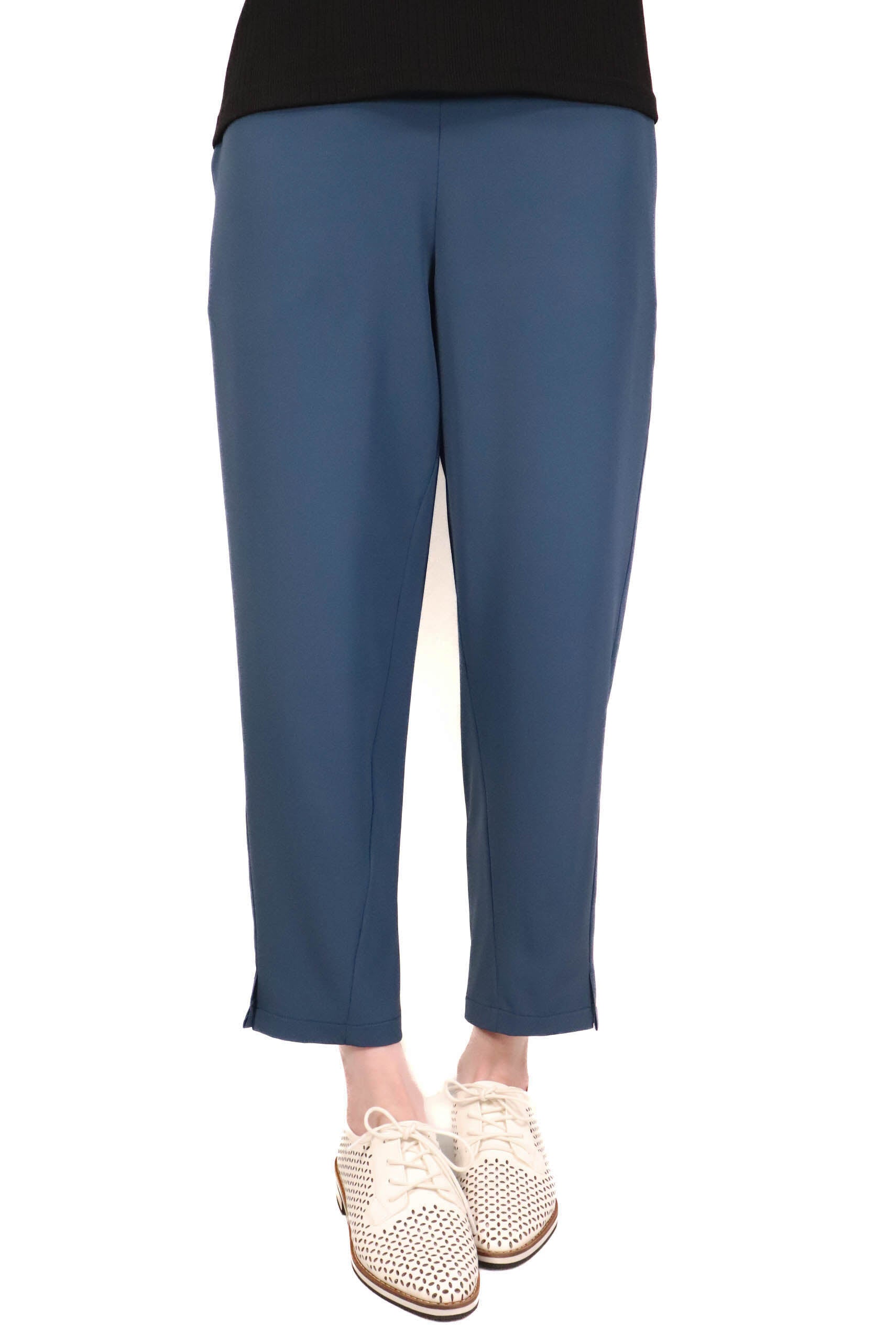 斜車線修腳西褲 (日本布料) - 藍色 – Chic Collection